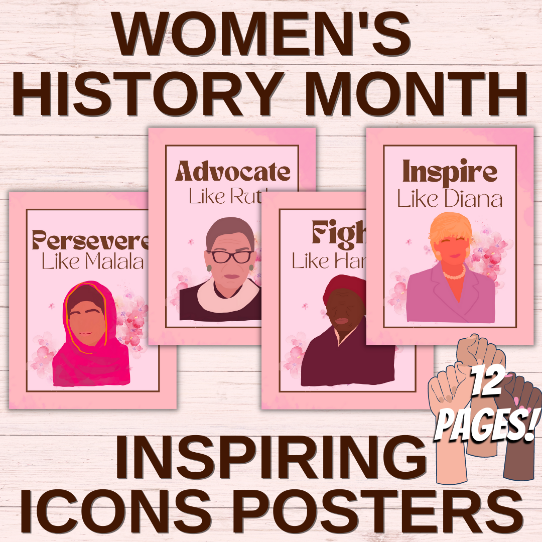 Women's History Month Posters | Thee Ms. Lee